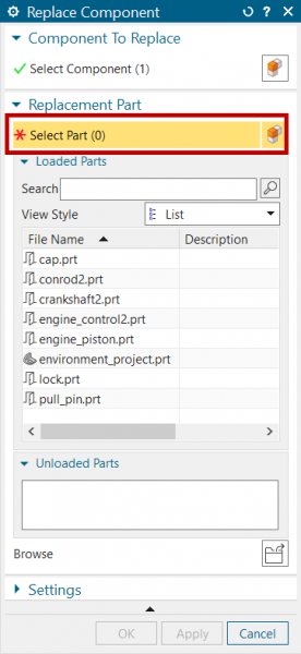 How To Replace Components Nx Assemblies I Get It By Tata Technologies